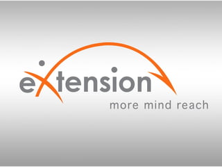 eXtension Working Group Update | PPT
