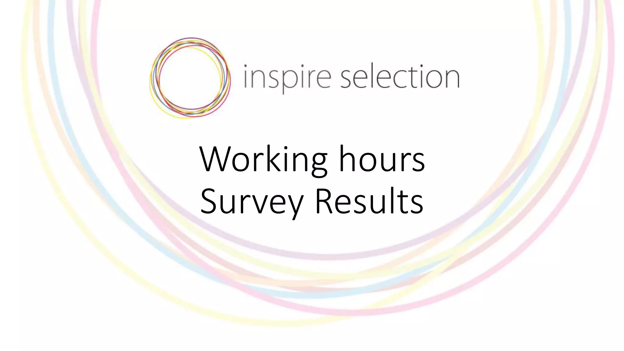 Working Hours Survey Results | PPTX