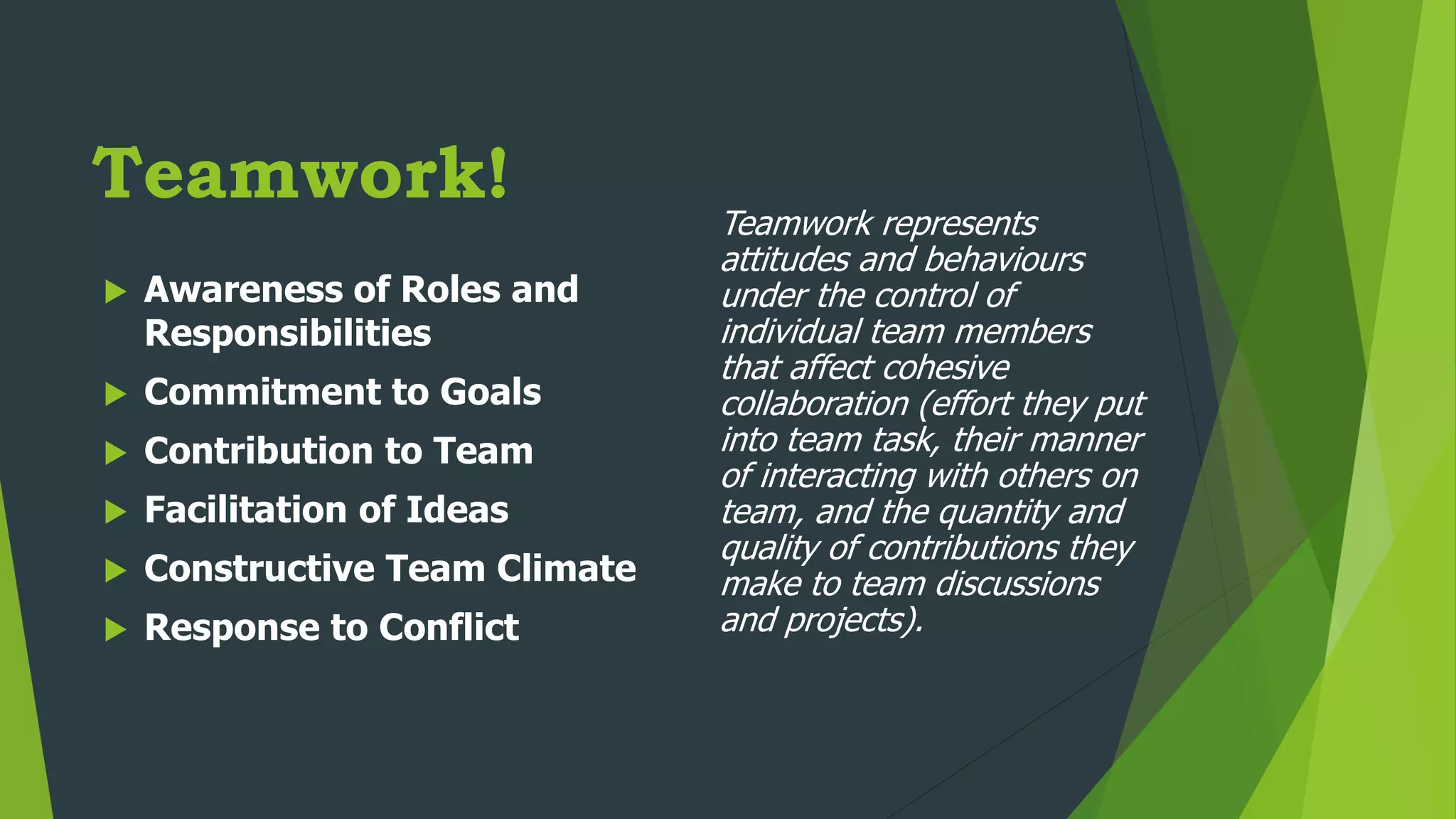 Working in Groups | PPTX