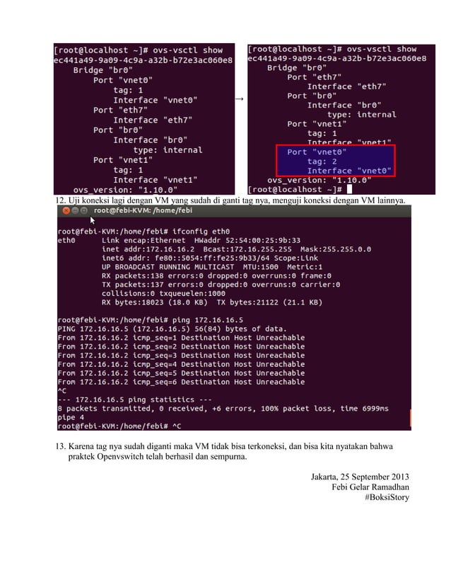 Instalasi Openvswitch pada Centos 6.4 | PDF