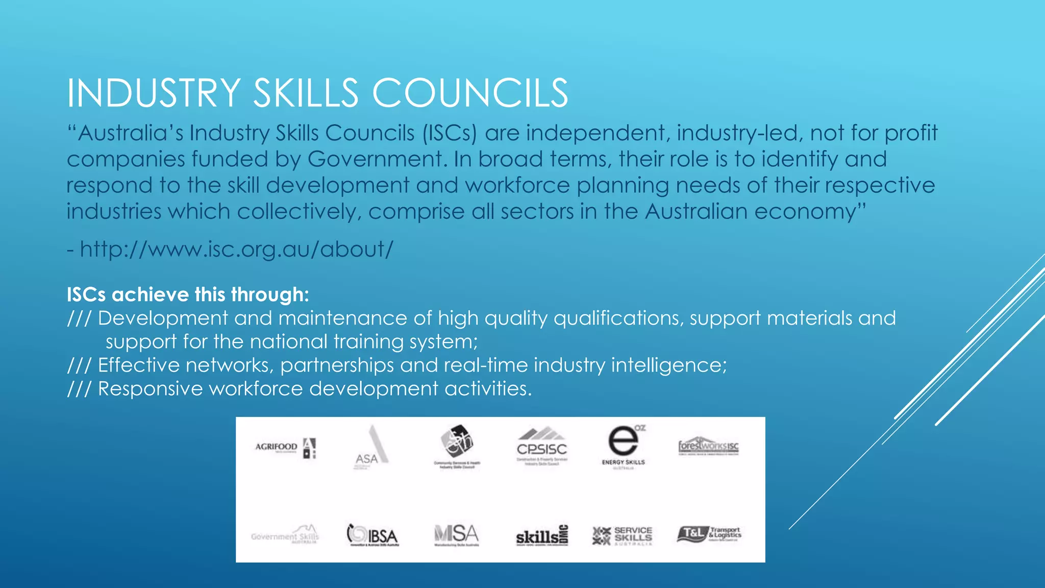 Working in vocational education and training | PPTX