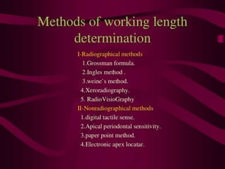 working length | PPT