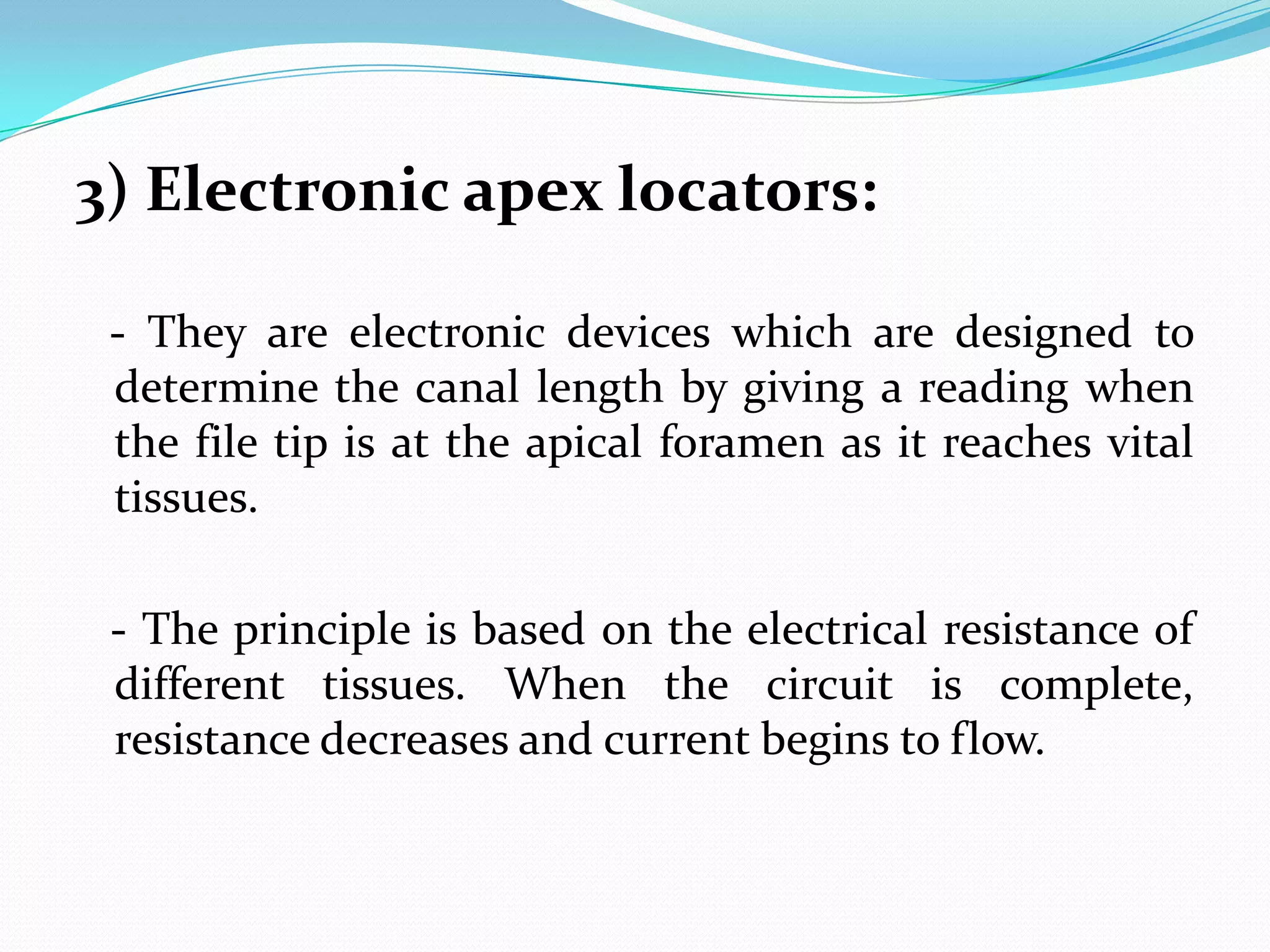 Working Length Determination Pptx