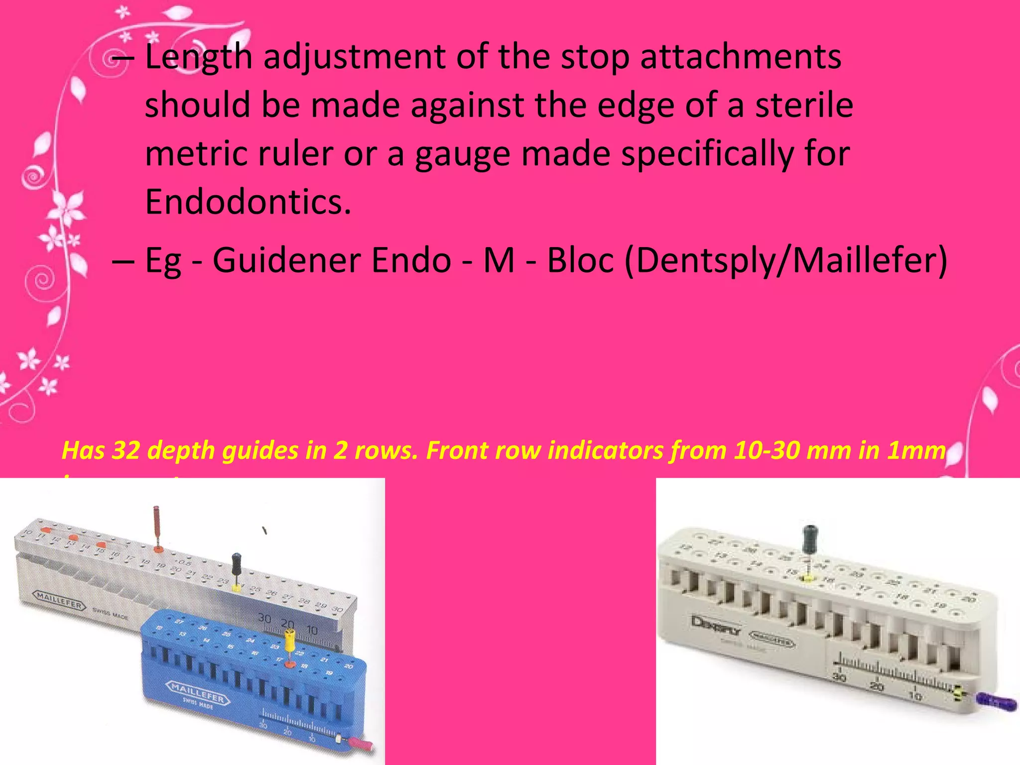 Working Length Determination Ppt Dental Health Diseases And Conditions