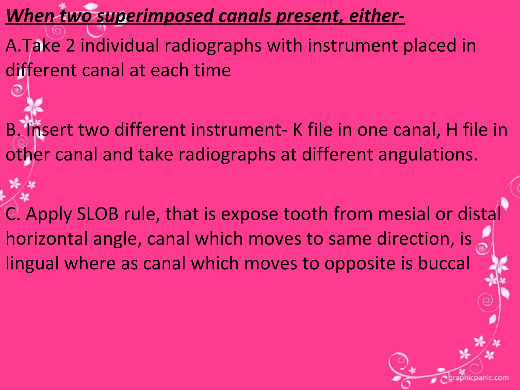 Working length determination | PPT