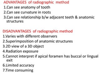 Working length determination | PPT