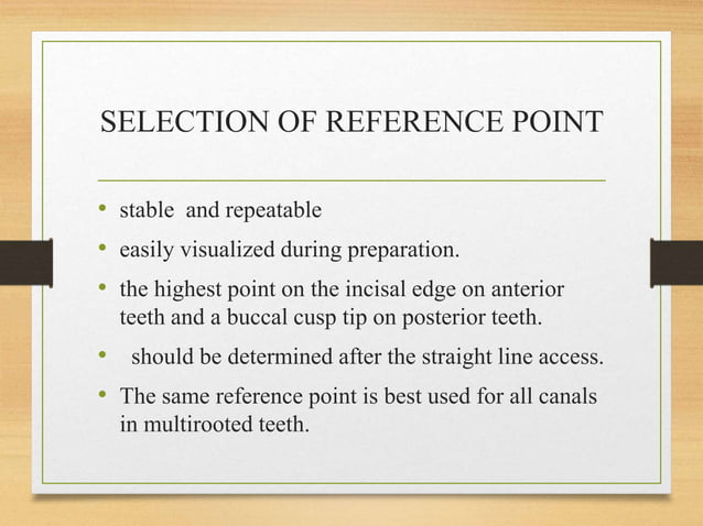 working length determination.pptx | Dental Health | Diseases and Conditions
