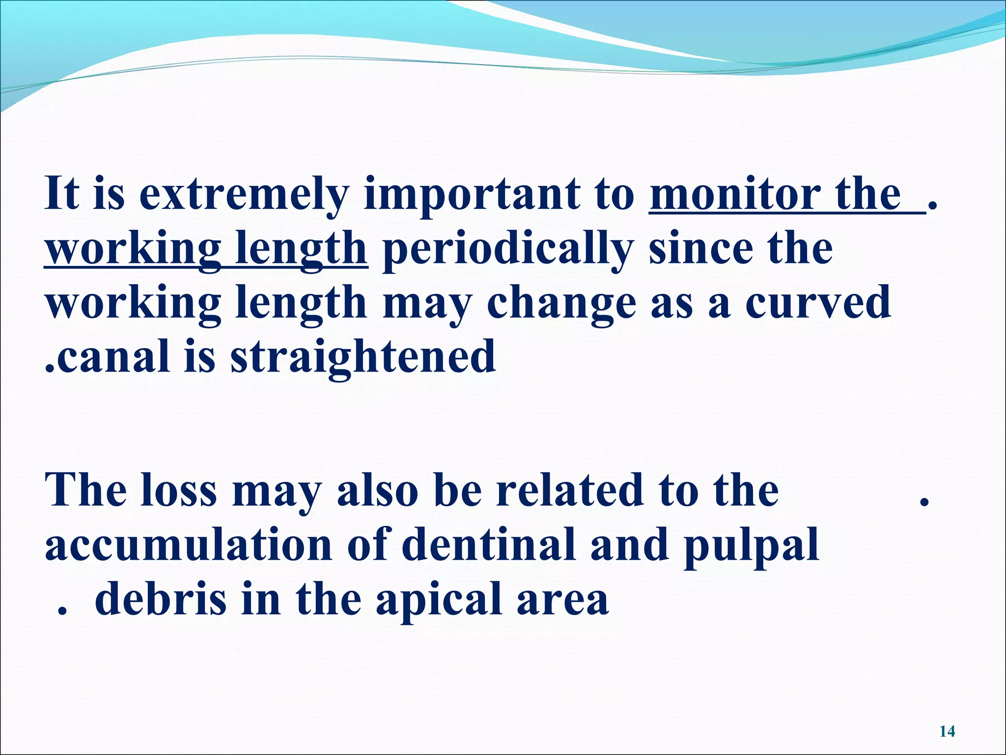 Working length determination | PPT | Dental Health | Diseases and ...
