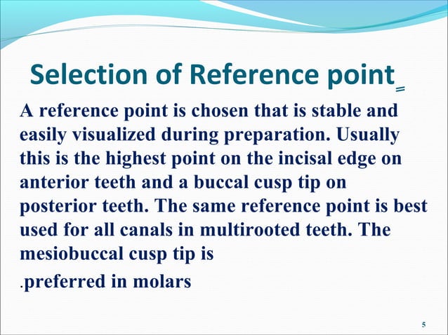 Working length determination | PPT | Dental Health | Diseases and ...
