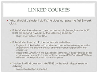 Working math advising | PPTX