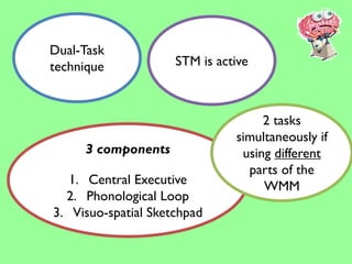Working memory model | PDF