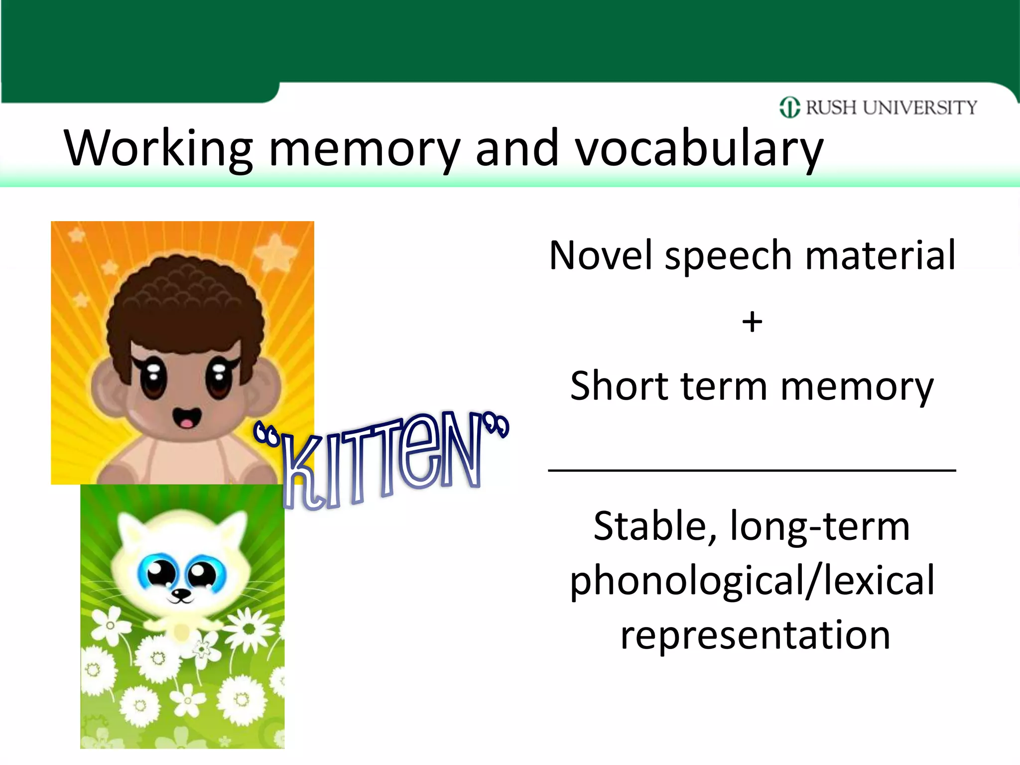 Working memory | PDF
