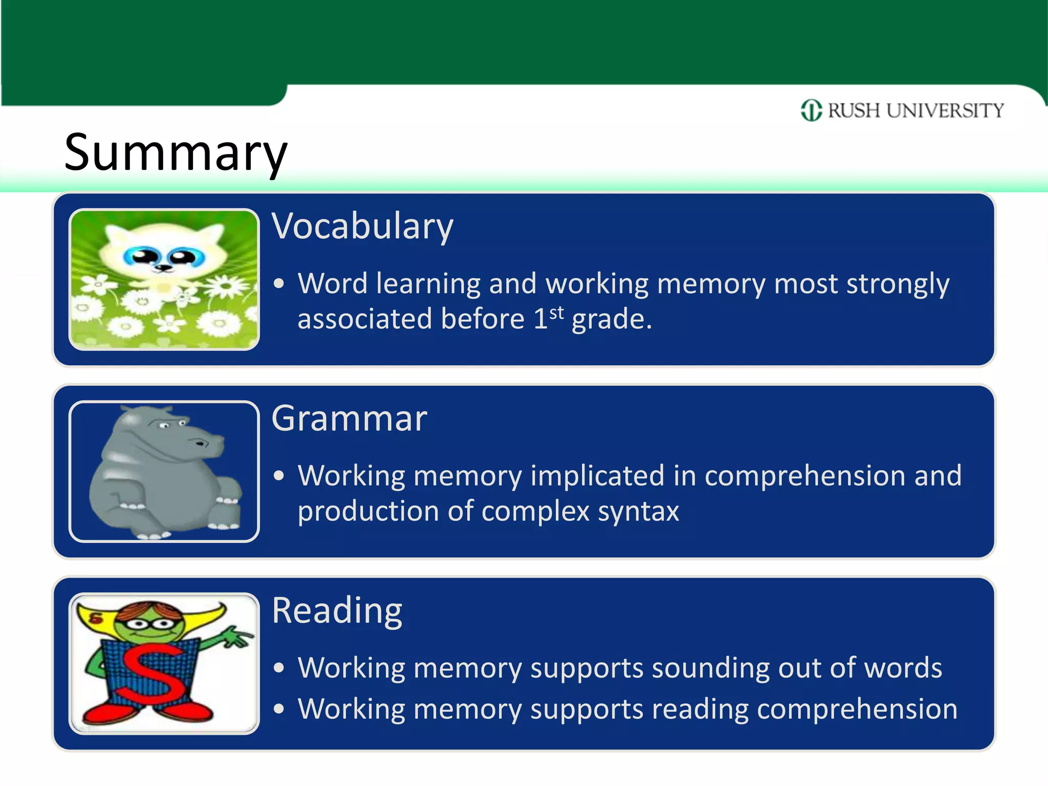 Working memory | PDF