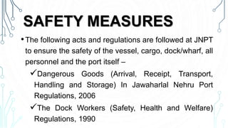 Working of a port - JNPT (Mumbai) | PPTX