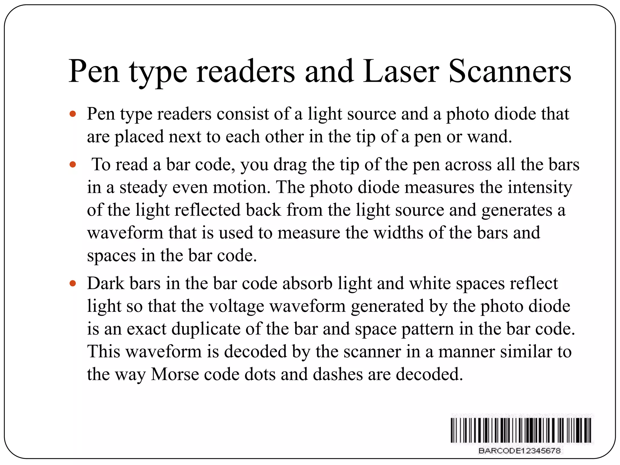 Working of barcode reader Ppt - Unitedworld School of Business | PPT
