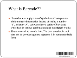 Working of barcode reader Ppt - Unitedworld School of Business | PPT