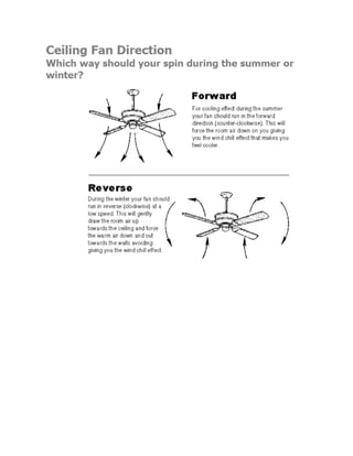 Working of cailing fan | DOCX
