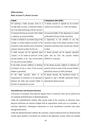 Working of depository system in india with research and analysis by ...