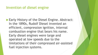 Working of diesel engine | PPT