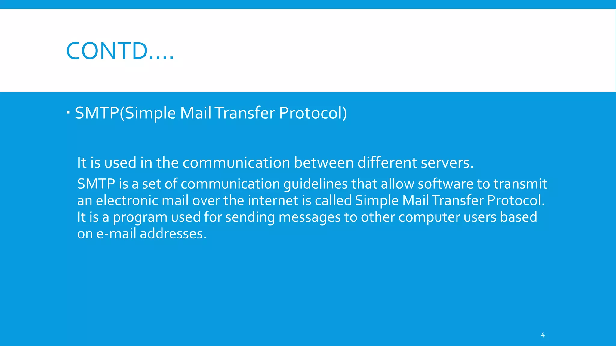 Working of Email_services | PPTX