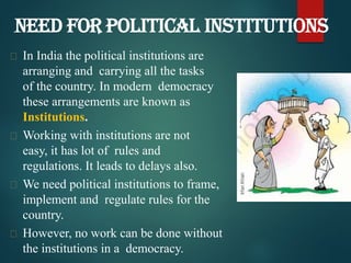 Working of institutions class 9 | PDF