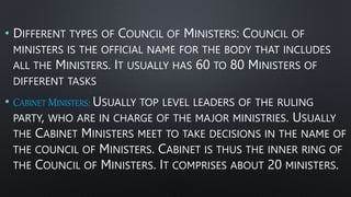 Working of Institutions in world for masses | PPT