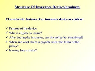 Working of insurance | PPT | Life Insurance | Insurance