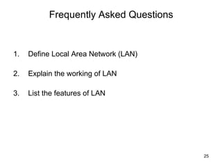 Working of lan | PPT