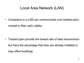 Working of lan | PPT