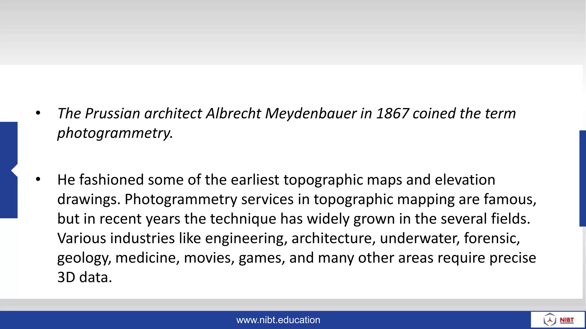 Working of photogrammetry and remote sensing | PPTX
