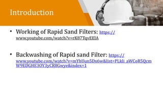Comprehensive Guide to Rapid Sand Filter Operation and Troubleshooting ...