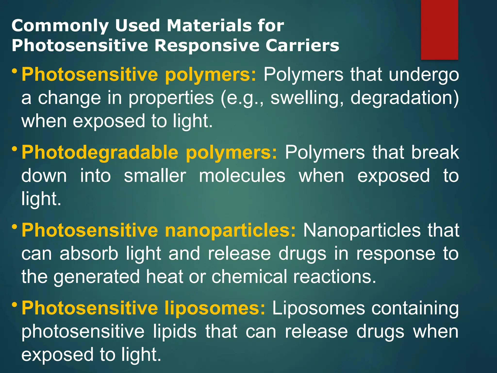 WORKING OF STIMULI RESPONSIVE DRUG DELIVERYSYSTEMS | PPTX