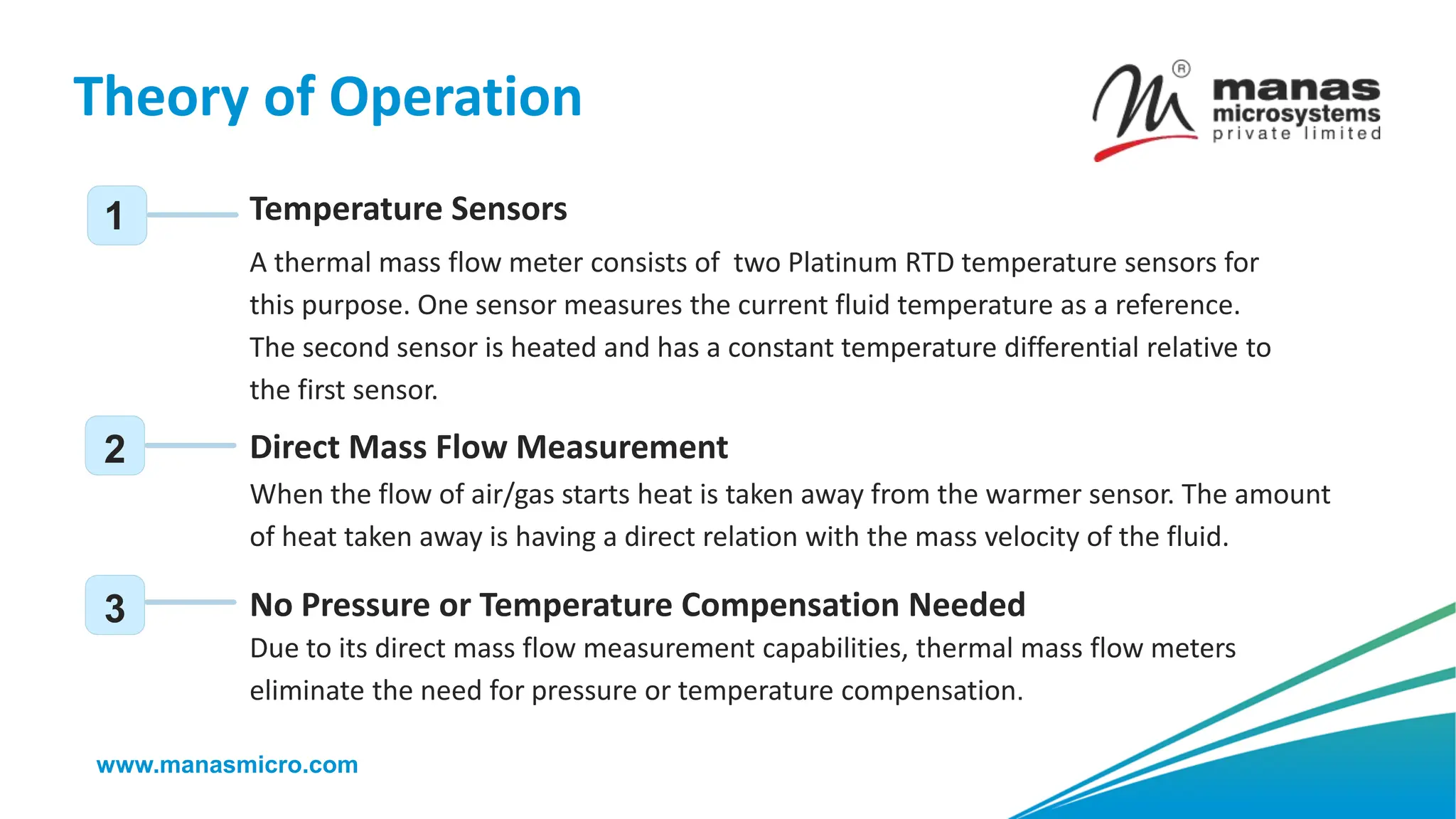 Thermal mass flow meter- a direct mass flow measurement | PPTX