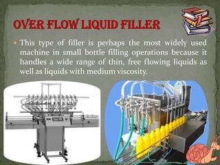 Working on syrup filling machine | PPTX