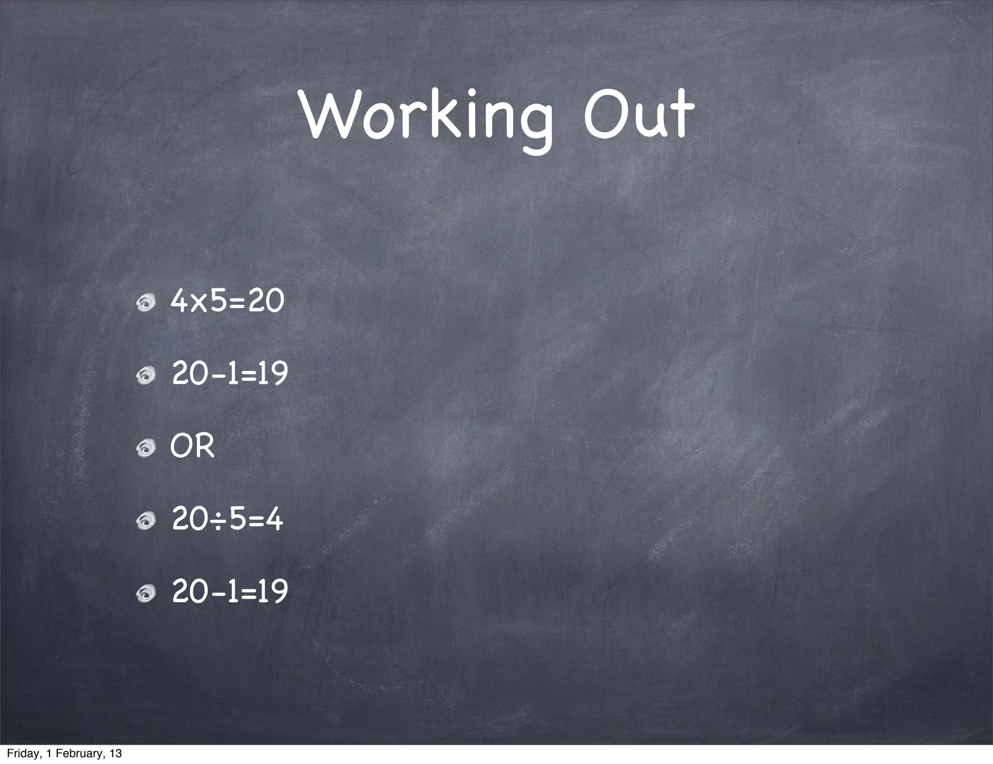 Presentation for Math Investigation | PPT