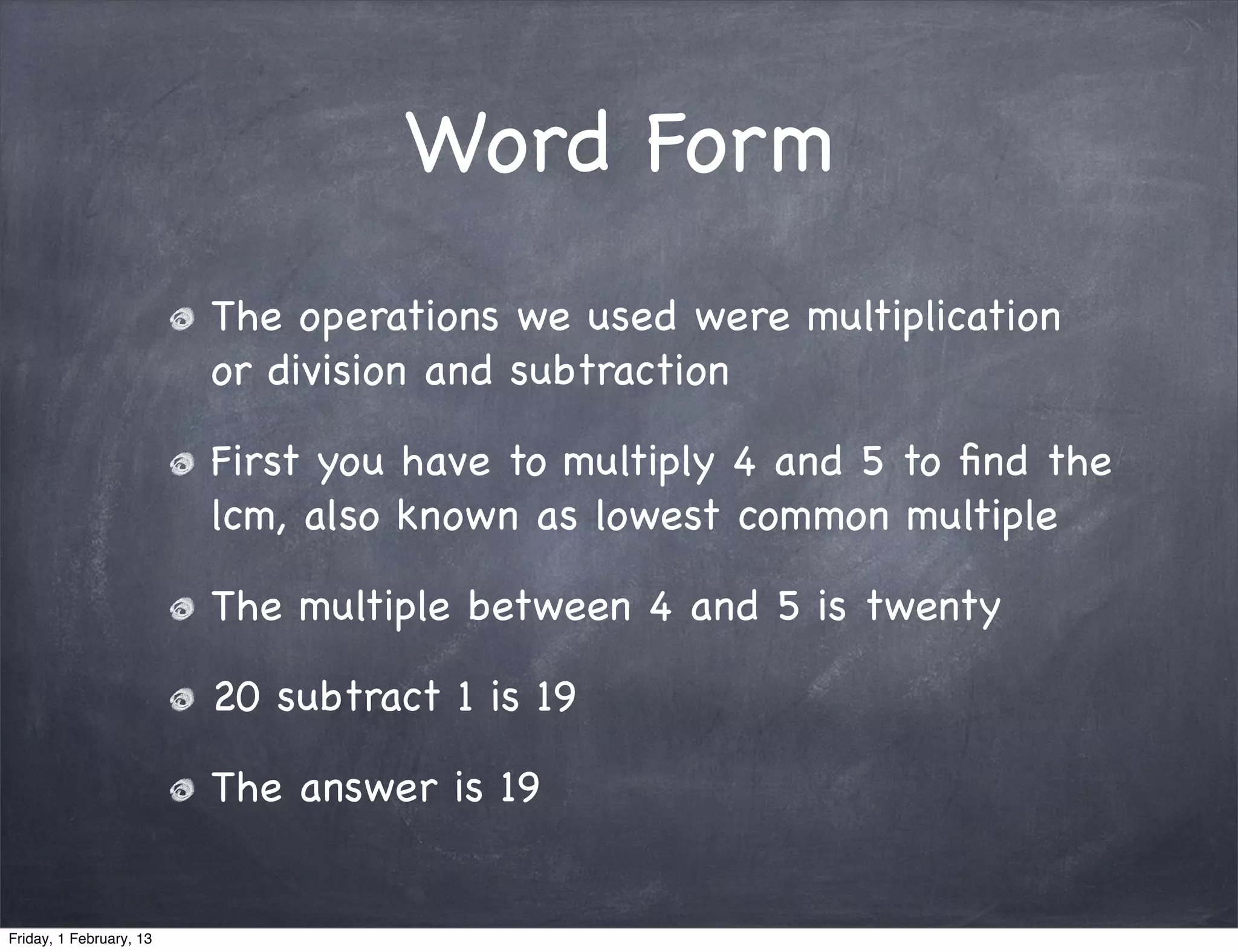 Presentation for Math Investigation | PPT
