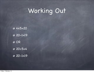 Presentation for Math Investigation | PPT