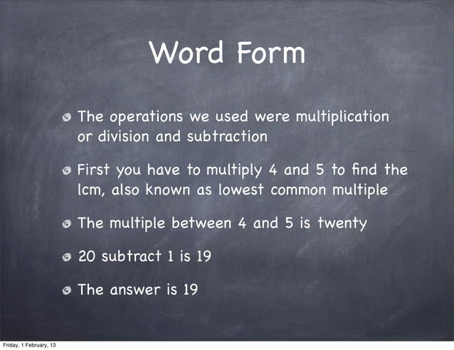 Presentation for Math Investigation | PPT