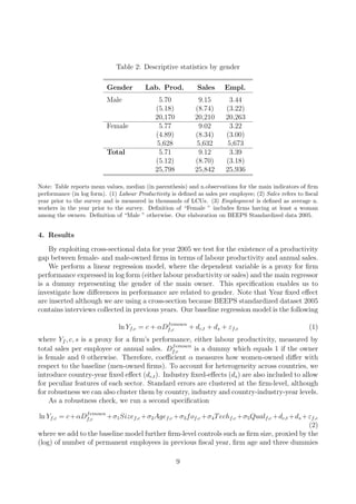 Working paper - Industrial Economics (only descriptive statistics) | PDF | Business Accounting ...