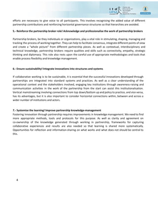 Working paper: Multi-actor Partnerships for Innovation | PDF | Business ...
