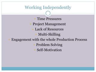 Working Practices | PPTX