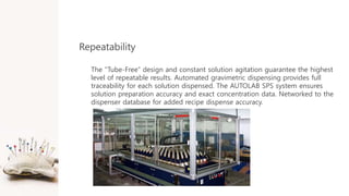 Automatic Dispensing Machine for Textile Dyeing Lab | PPTX