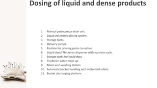 Automatic Dispensing Machine for Textile Dyeing Lab | PPTX