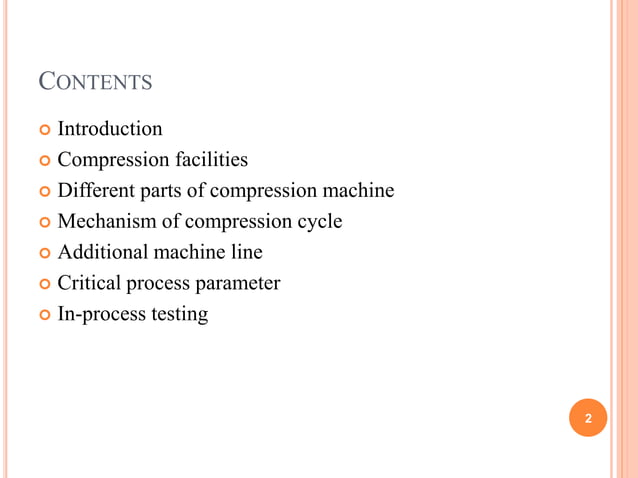 Working principle of compression machine | PPTX | Physics | Science
