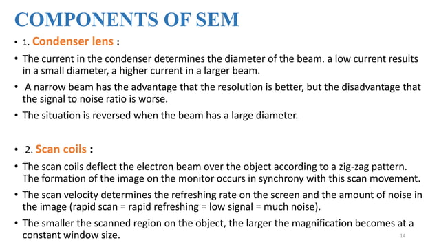WORKING PRINCIPLE OF SEM.pptx