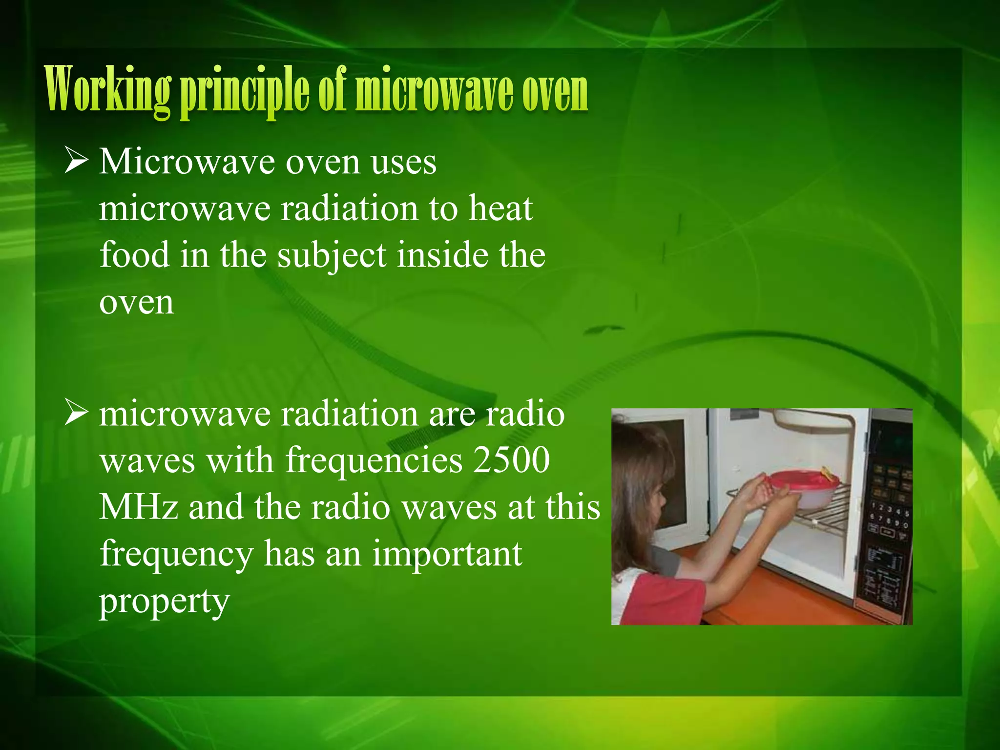 Working principle of the microwave1 | PPTX