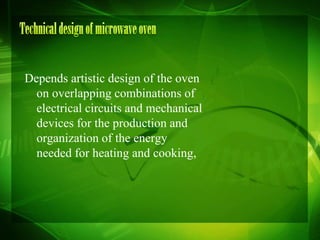 Working principle of the microwave1 | PPTX