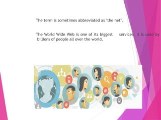 Working principles of internet | PPT