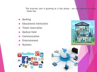 Working principles of internet | PPT
