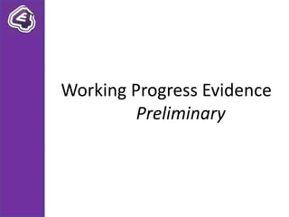 Working progress preliminary task | PPTX